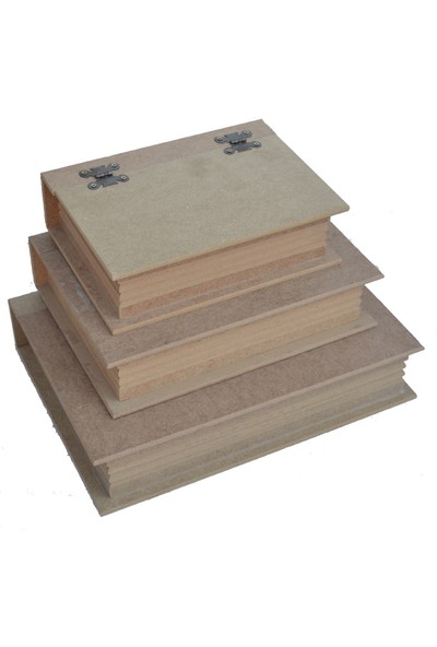 Ahşap Hobi Evi Boyanabilir Kitap Kutu Küçük Yeni 17 x 23 x 7 cm Ahşap Hobi Evi Boyanabilir Kitap Kutu Küçük Yeni 17 x 23 x 7 cm