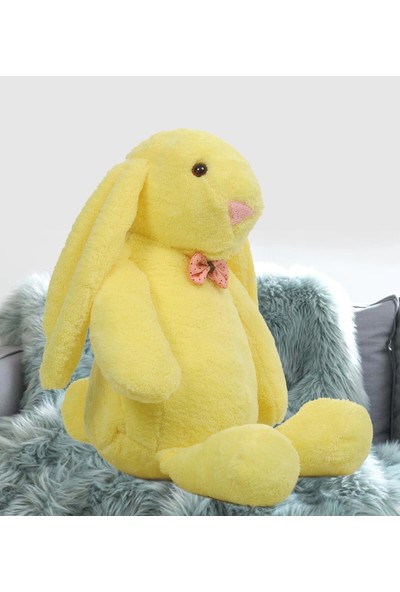 Sole LED Işıklı, Uyku Arkadaşı Uzun Kulak Bunny Peluş Tavşan 65CM