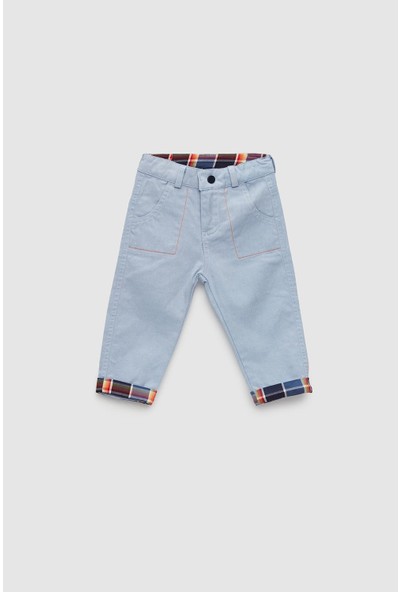 B&G Store Erkek Bebek Mavi Pantolon 21PFWBG1205 B&G Store Erkek Bebek Mavi Pantolon 21PFWBG1205
