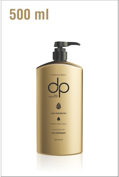 Dp Daily Perfection Çam Terebentin Tuzsuz Şampuan 500 ml Dp Daily Perfection Çam Terebentin Tuzsuz Şampuan 500 ml