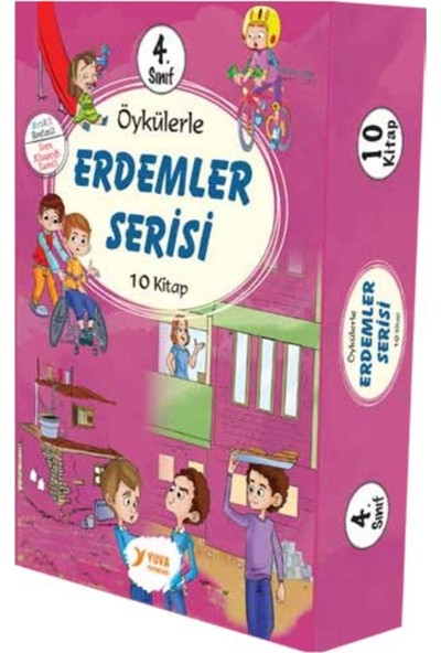 4. Sınıf Öykülerle Erdemler Serisi (10 Kitaplık Set) - Ülkü Duysak