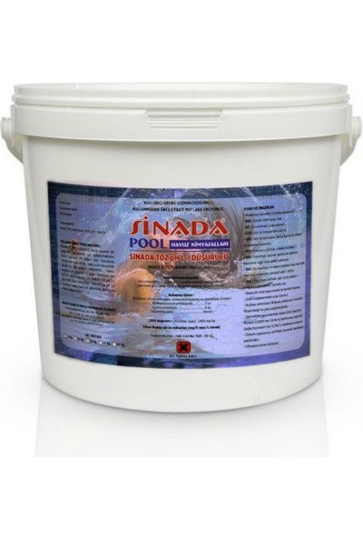 Sinada Toz (Asit) Ph Düşürücü 25 kg