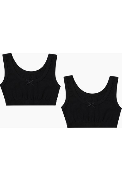 Bross 2223 2'li Paket Çocuk Lycralı Büstiyer