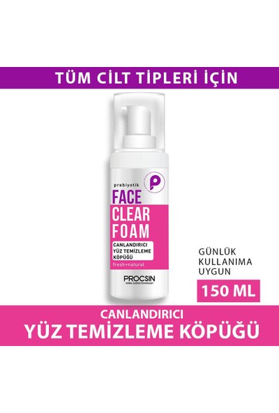 PROCSIN Yüz Temizleme Köpüğü 150 ml