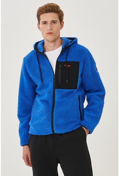 Wrangler Regular Fit Normal Kesim Sherpa Suni Yünlü Ceket
