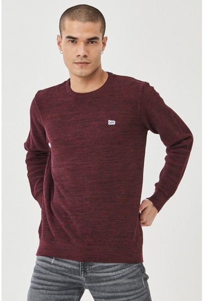 Lee Regular Fit Bol Kesim Balıkçı Yaka Triko