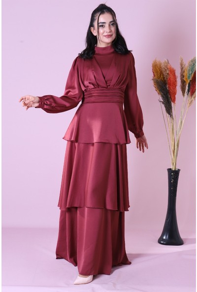 Puane 12260 Elbise Bakır Puane 12260 Elbise Bakır