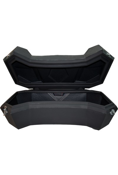 Autoform Atv Çantası Arka Diamond 120 Litre, Mat Siyah ,kilitli Pe