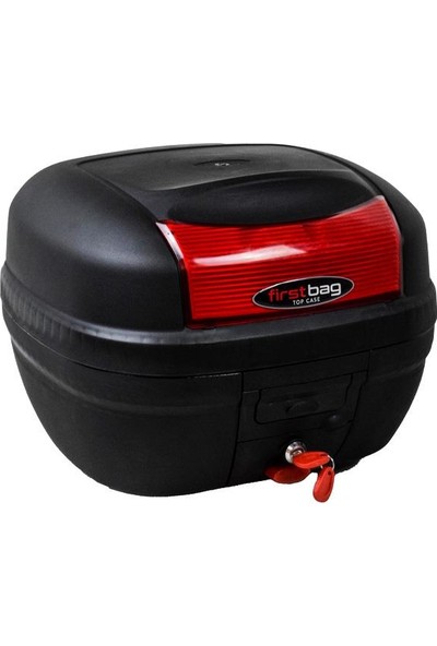 Autoform Motosiklet Çantası Bagajlı Firstbag 33 Litre, Siyah