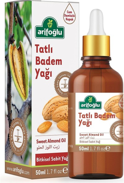 Arifoğlu Tatlı Badem Yağı 50 ml Arifoğlu Tatlı Badem Yağı 50 ml