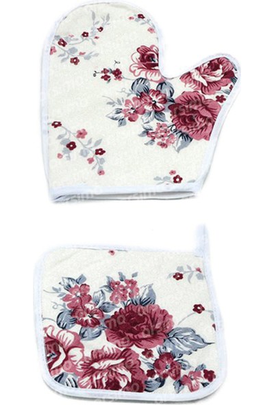 Arsimo Isıya Dayanıklı Fırın Eldiveni ve Tutacak Seti