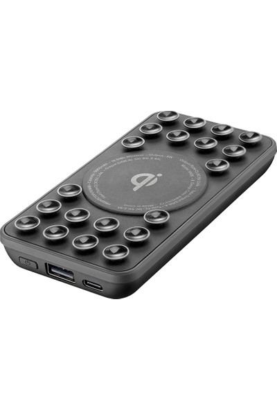 Cellular Line Cellularlıne Octopus 10.000 mAh 18W Pd Qualcomm 3.0 Qı Kablosuz Harıcı Sarj