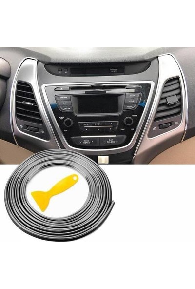 Unikum Fiat Palio Araç Içi Nikelaj Krom Torpido Ip Trim Fitili 2 Metre