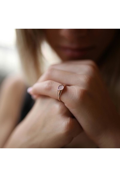 Taşlı Mini Şövalye Yüzük