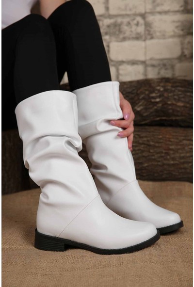 Doçka Kadın Düz Taban Bot/çizme JV401