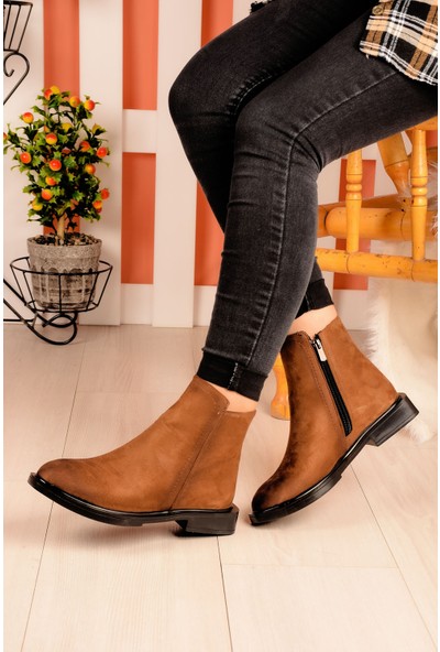 Weynes Kadın Düz Taban Yarım Bot WSB10178