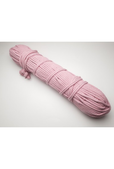 Be Beauty Pembe Renkli Pamuklu Makrome Salıncak Hamak Ipi 6 mm Be Beauty Pembe Renkli Pamuklu Makrome Salıncak Hamak Ipi 6 mm