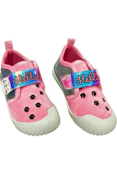 Gezer Kız Çocuk Hello Kitty Temalı Ortpedik Iç Taban Panduf Ayakkabı 03214