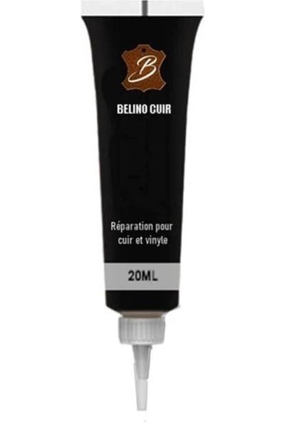 Belino Cuir 20ML Deri Tamir Bakım Onarım Jeli Koltuk Çatlak Yırtık Oyuk Jeli