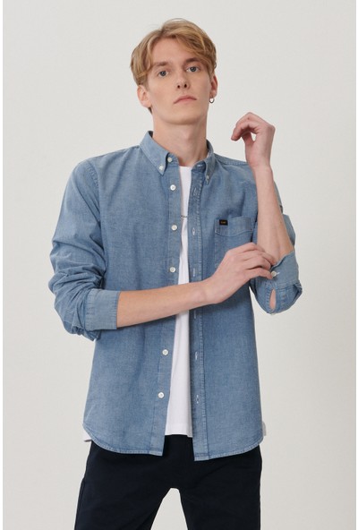 Lee Regular Fit Normal Kesim Pamuk Uzun Kollu Gömlek Lee Regular Fit Normal Kesim Pamuk Uzun Kollu Gömlek
