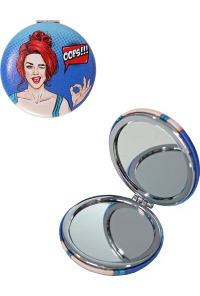 GiftPoint Makyaj Aynası - El Aynası - Cep Aynası GiftPoint Makyaj Aynası - El Aynası - Cep Aynası