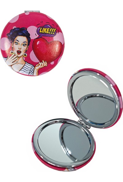 GiftPoint Makyaj Aynası - El Aynası - Cep Aynası GiftPoint Makyaj Aynası - El Aynası - Cep Aynası