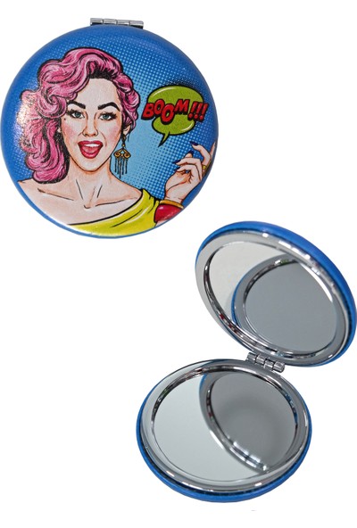 GiftPoint Makyaj Aynası - El Aynası - Cep Aynası GiftPoint Makyaj Aynası - El Aynası - Cep Aynası