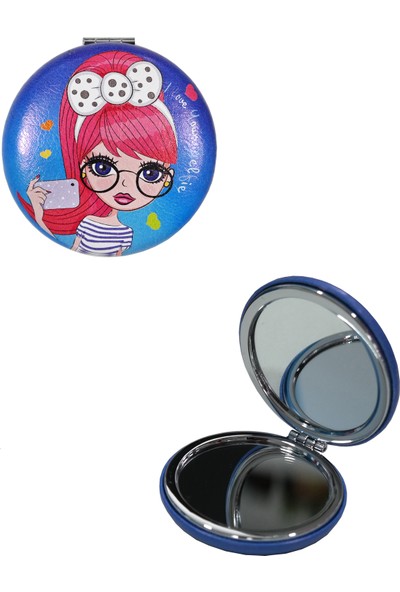 GiftPoint Makyaj Aynası - El Aynası - Cep Aynası GiftPoint Makyaj Aynası - El Aynası - Cep Aynası