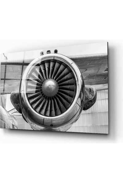 Aras Glass Art Uçak 4 Cam Tablo