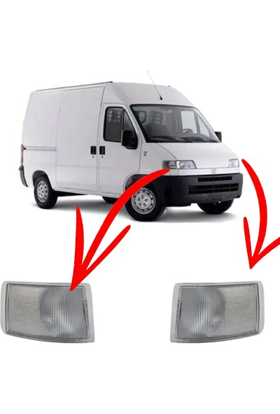 Marstech Ducato Boxer Jumper Sağ - Sol Ön Sinyal Lambası Takımı 1994--2001 Marstech Ducato Boxer Jumper Sağ - Sol Ön Sinyal Lambası Takımı 1994--2001