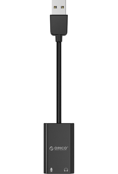 Orico Harici 3.5mm USB Ses Kartı Siyah Skt2-Bk Orico Harici 3.5mm USB Ses Kartı Siyah Skt2-Bk