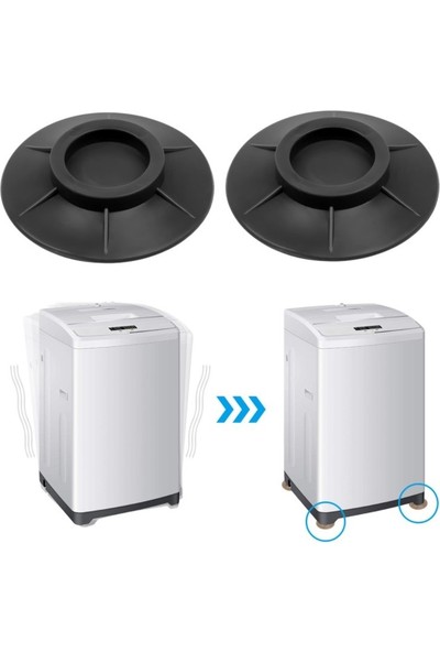 İtc Store Çamaşır Makinesi Titreşim Engelleyici Stoper 4lü Set İtc Store Çamaşır Makinesi Titreşim Engelleyici Stoper 4lü Set