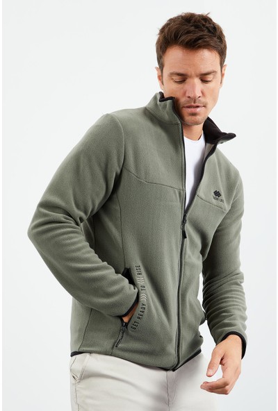 Tommy Life Çağla Erkek Yazı Nakışlı Dik Yaka Fermuarlı Standart Kalıp Sweatshirt Polar - 87992 Tommy Life Çağla Erkek Yazı Nakışlı Dik Yaka Fermuarlı Standart Kalıp Sweatshirt Polar - 87992