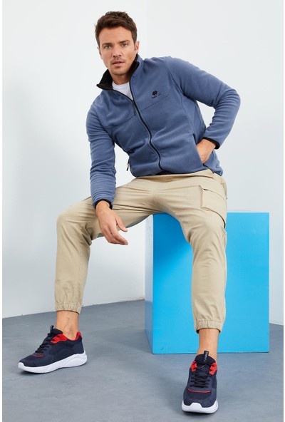 Tommy Life Petrol Erkek Yazı Nakışlı Dik Yaka Fermuarlı Standart Kalıp Sweatshirt Polar - 87992 Tommy Life Petrol Erkek Yazı Nakışlı Dik Yaka Fermuarlı Standart Kalıp Sweatshirt Polar - 87992