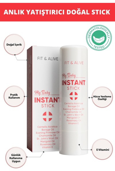 Fitalive My Baby Instant Stick - Anlık Yatıştırıcı Doğal Stick