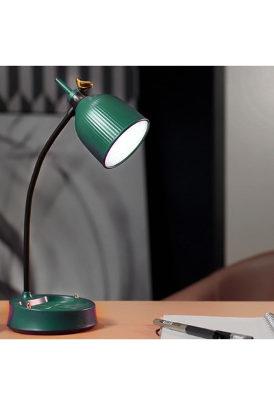 Wlue Şarjlı 30 LED Çalışma Okuma Işığı Kademeli Masa Lambası Ayarlanabilir Renk Tonu ve Parlaklık Wlue Şarjlı 30 LED Çalışma Okuma Işığı Kademeli Masa Lambası Ayarlanabilir Renk Tonu ve Parlaklık