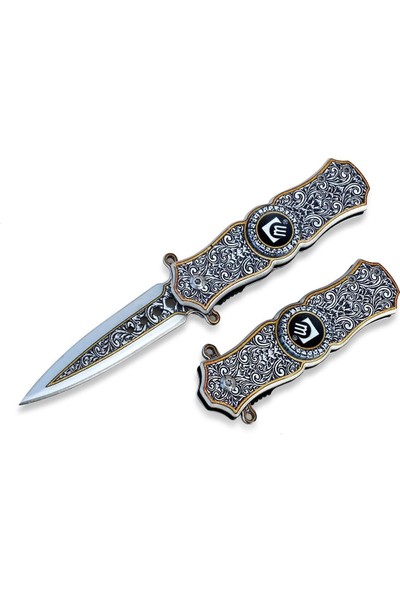 Marka Sida Antistres 15.5 cm Lüks Işlemeli Stres Çarklı Çelik Çakı Katlanabilir Cep El Kamp Piknik Çakısı Marka Sida Antistres 15.5 cm Lüks Işlemeli Stres Çarklı Çelik Çakı Katlanabilir Cep El Kamp Piknik Çakısı