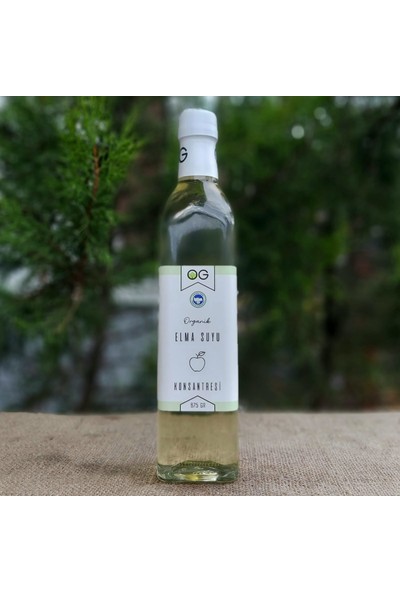 Og Naturel Organik Sertifikalı Elma Suyu Konsantresi 675 gr 2'li Og Naturel Organik Sertifikalı Elma Suyu Konsantresi 675 gr 2'li