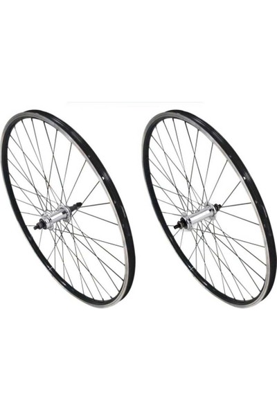 Atak Bisiklet 26 Inc Alüminyum Çift Kat V Fren 18-21 Vites Rulmanlı Jant Seti