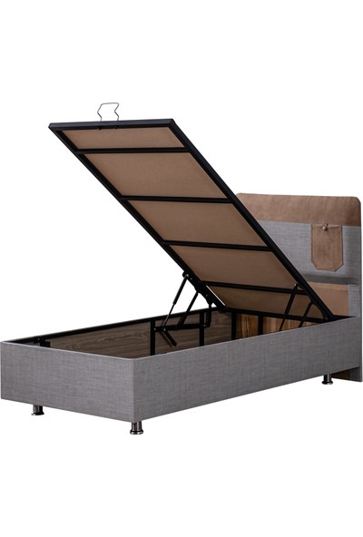 Genç Baza Seti Flora Baza + Başlık Seti Kahve