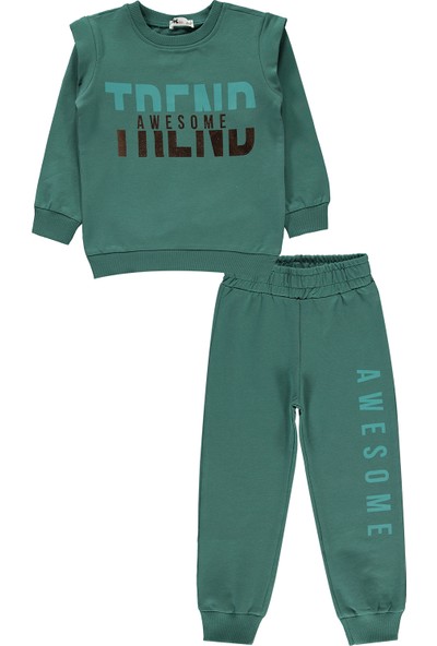 Civil Girls Kız Çocuk Eşofman Takımı 2-5 Yaş Haki