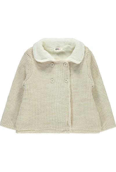 Civil Girls Kız Çocuk Hırka 2-5 Yaş Bej