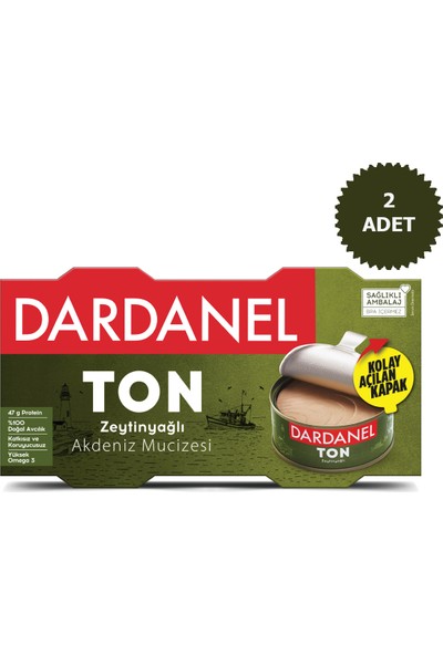 Dardanel Zeytinyağlı Ton Balığı 2X150G 2'li