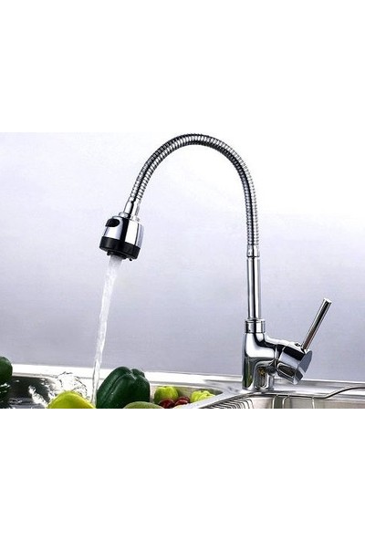Fokul Oynar Başlıklı 2 Fonksiyonlu Spiral Musluk Başlığı Fokul Oynar Başlıklı 2 Fonksiyonlu Spiral Musluk Başlığı