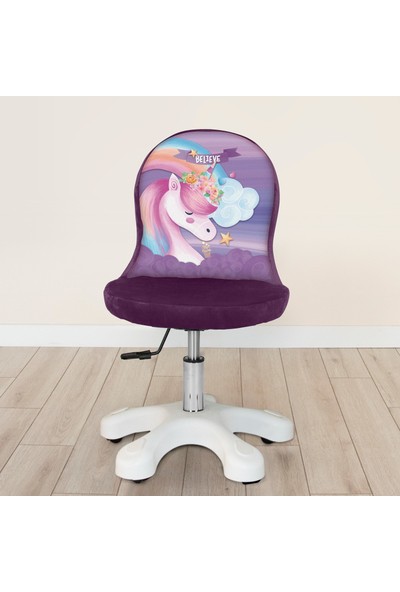 Popcorn Kids Unıcorn Çalışma Sandalyesi (8-14 Yaş) Popcorn Kids Unıcorn Çalışma Sandalyesi (8-14 Yaş)