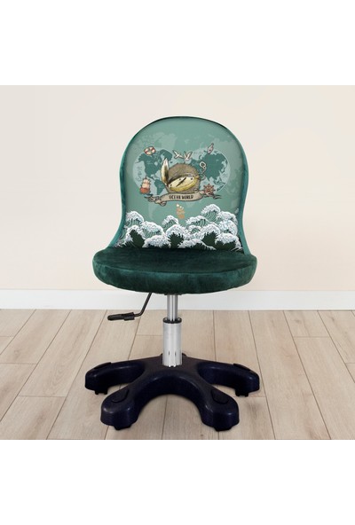 Popcorn Kids Ocean World Çalışma Sandalyesi (8-14 Yaş)