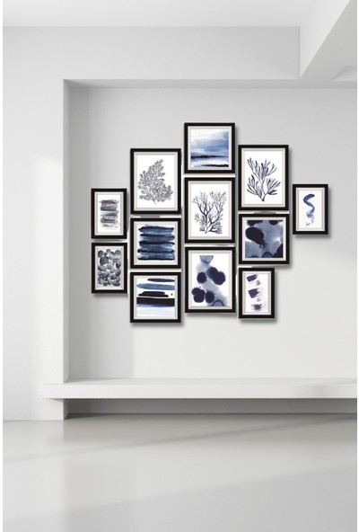 12 Parça Ahşap Tablo Seti Mavi Desenler Salon Otuma Odası Yatak Odası Için Mdf Duvar Dekoru 70 x 65 cm 12 Parça Ahşap Tablo Seti Mavi Desenler Salon Otuma Odası Yatak Odası Için Mdf Duvar Dekoru 70 x 65 cm