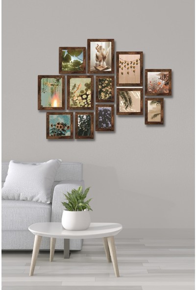 12 Parça Ahşap Tablo Seti Renkli Çiçekler Salon Otuma Odası Yatak Odası Için Mdf Duvar Dekoru 75 x 60 cm 12 Parça Ahşap Tablo Seti Renkli Çiçekler Salon Otuma Odası Yatak Odası Için Mdf Duvar Dekoru 75 x 60 cm
