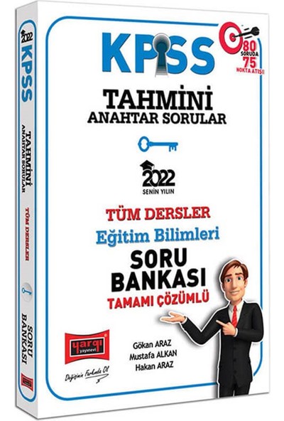 Yargı Yayınevi KPSS 2022 Eğitim Bilimleri Tahmini Anahtar Sorular Tamamı Çözümlü Tüm Dersler Soru Bankası Yargı Yayınevi KPSS 2022 Eğitim Bilimleri Tahmini Anahtar Sorular Tamamı Çözümlü Tüm Dersler Soru Bankası