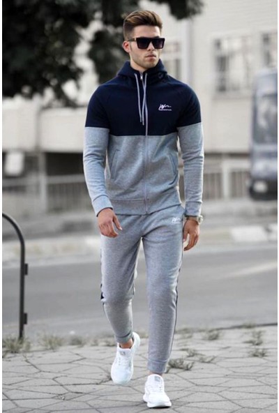 Madmext Gri Erkek Eşofman Takımı 5302